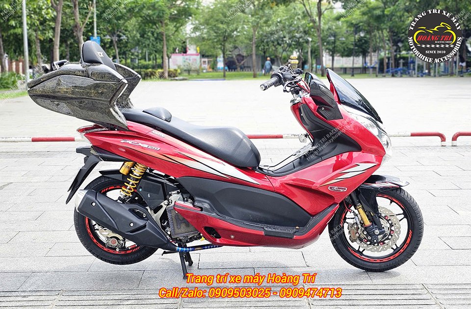 PCX 2011 thay full dàn áo nhập Thái Lan và dàn đồ chơi kiểng