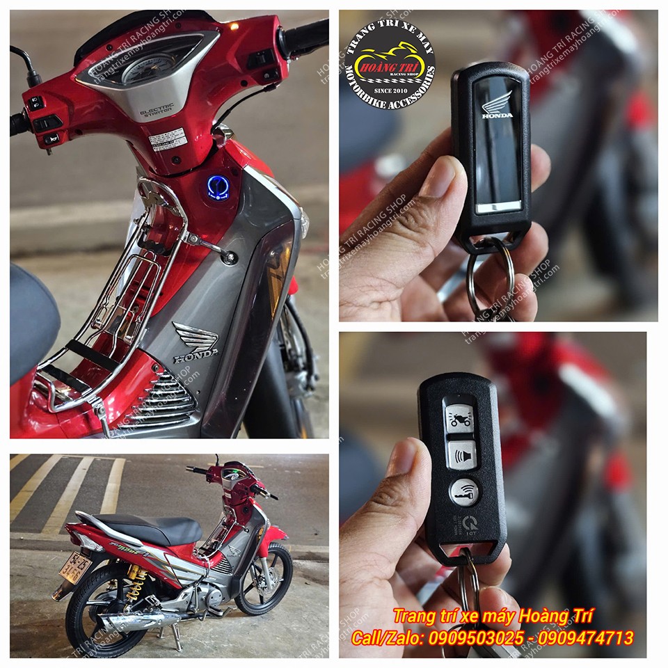 Nâng cấp khóa Smartkey chính hãng cho xe Future Neo/Future X