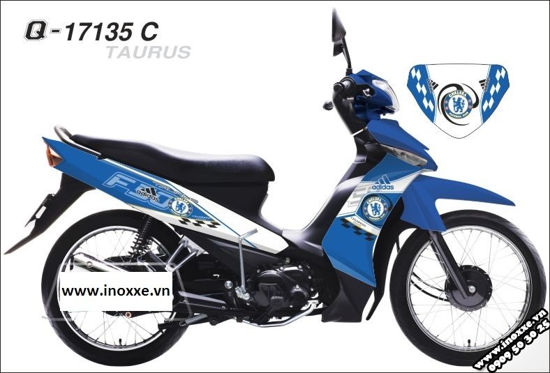 DÁN TEM XE TAURUS - ĐỘ TEM XE TAURUS TẠI HOÀNG TRÍ RACING SHOP