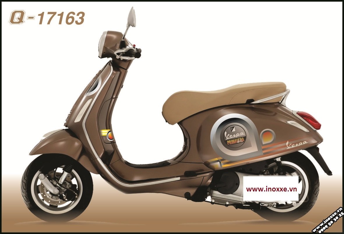 DÁN TEM XE VESPA - ĐỘ TEM XE VESPA TẠI HOÀNG TRÍ RACING SHOP